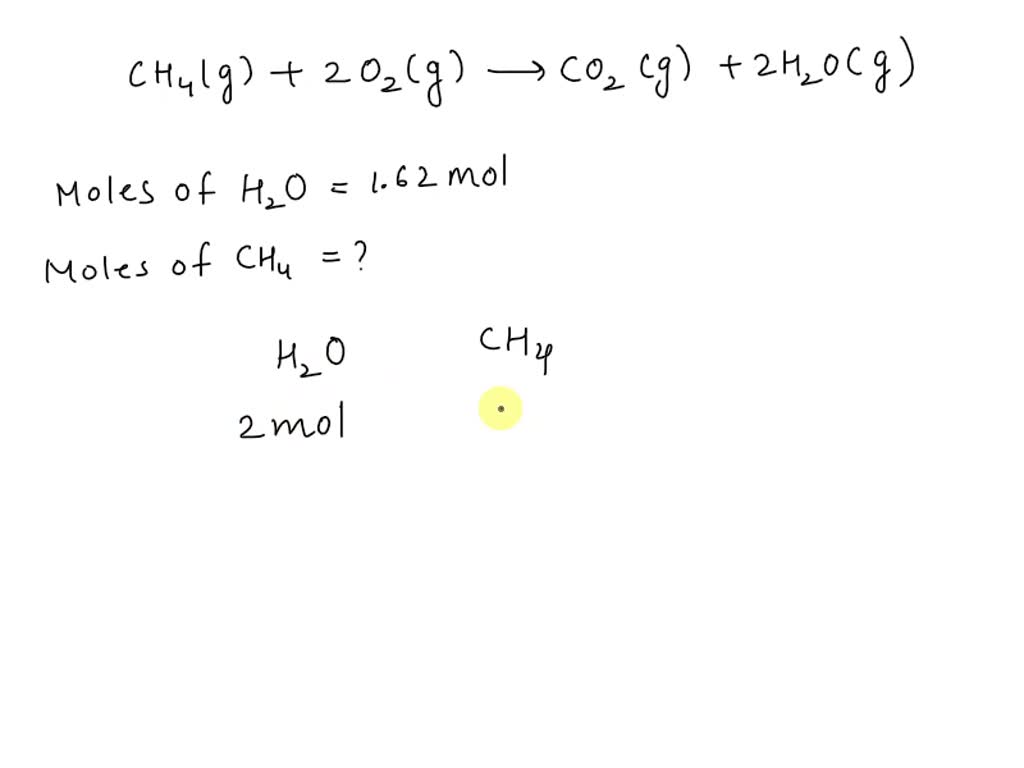 SOLVED: Determine the number of moles of methane (natural gas) which must undergo hydrocarbon ...