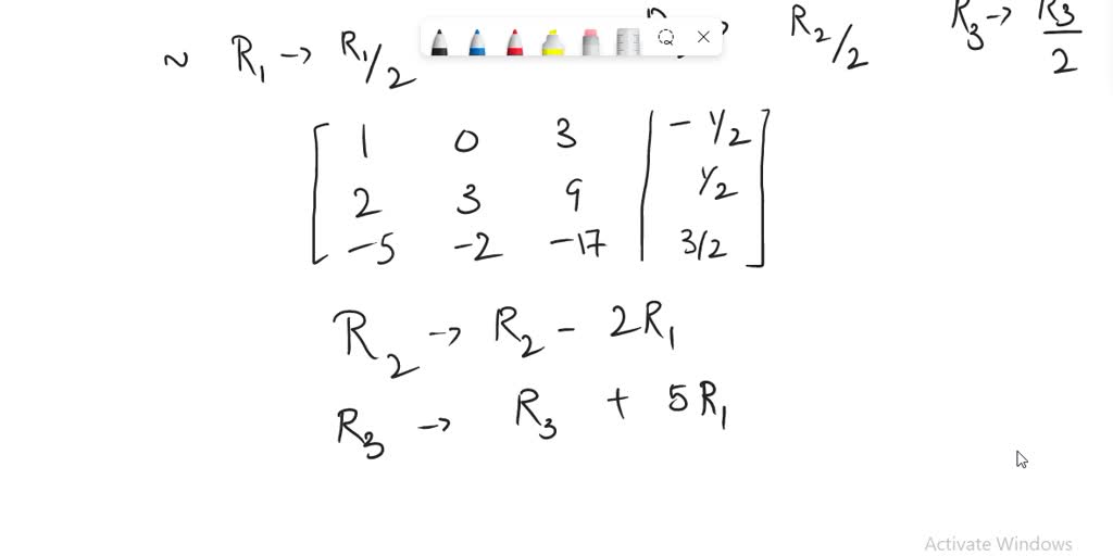 SOLVED: Let A = and "-[ Determine wis in ColA): WIn Nul(A)? Determine ...