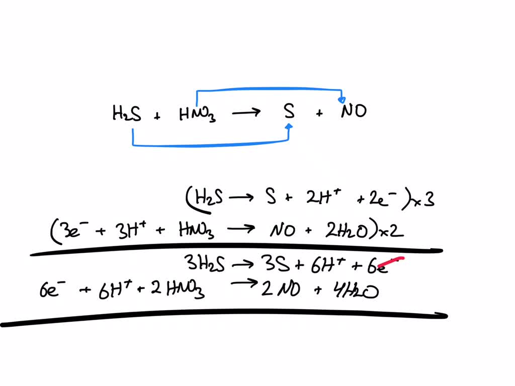 SOLVED: Balance the following equation using the half- reaction method ...