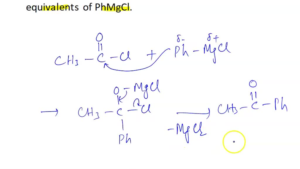 SOLVED: A detailed mechanism showing all intermediates of the reaction ...
