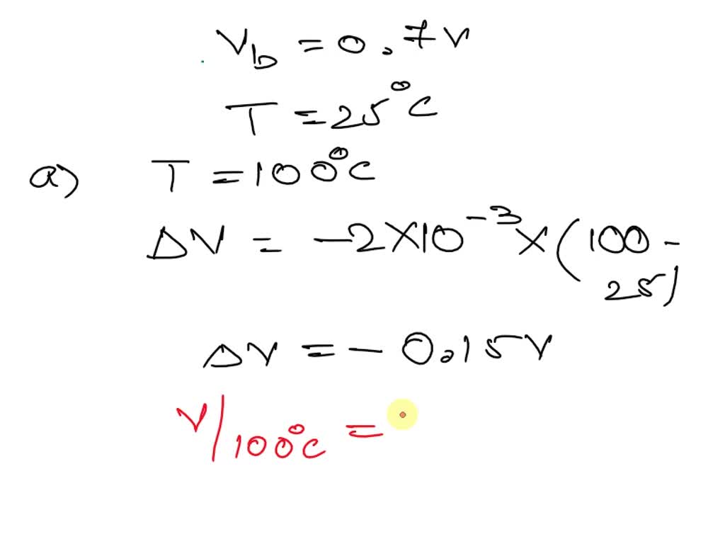 A designer will be using a silicon diode over a temperature range of 13 ...