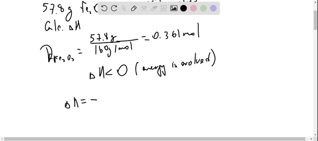 SOLVED: When Fe2O3(s) reacts with Al(s) to form Al2O3(s) and Fe(s), 204 ...