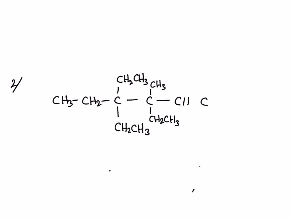 SOLVED: Draw the structural condensed formula of 1-chlorobutane from ...