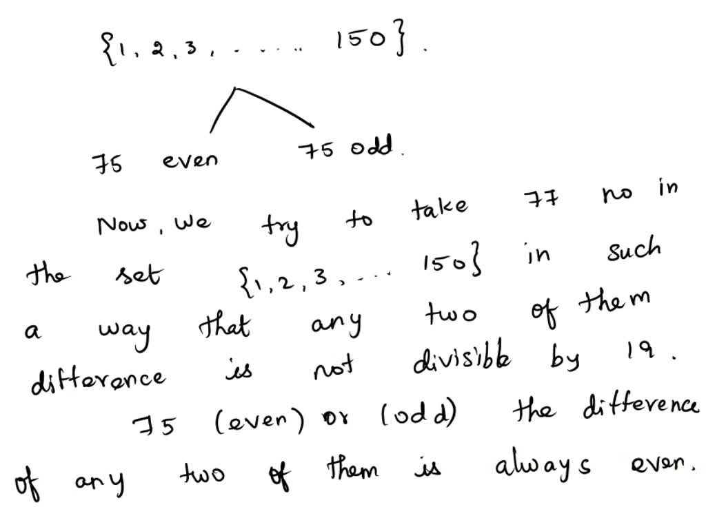 SOLVED Problem If We Pick 77 Numbers Randomly From The Set 1 2 3