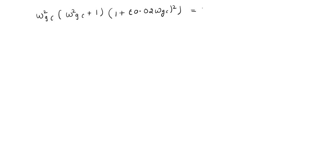 Solved Construct The Bode Plots For A Unity Feedback System Whose Open Loop Transfer Function