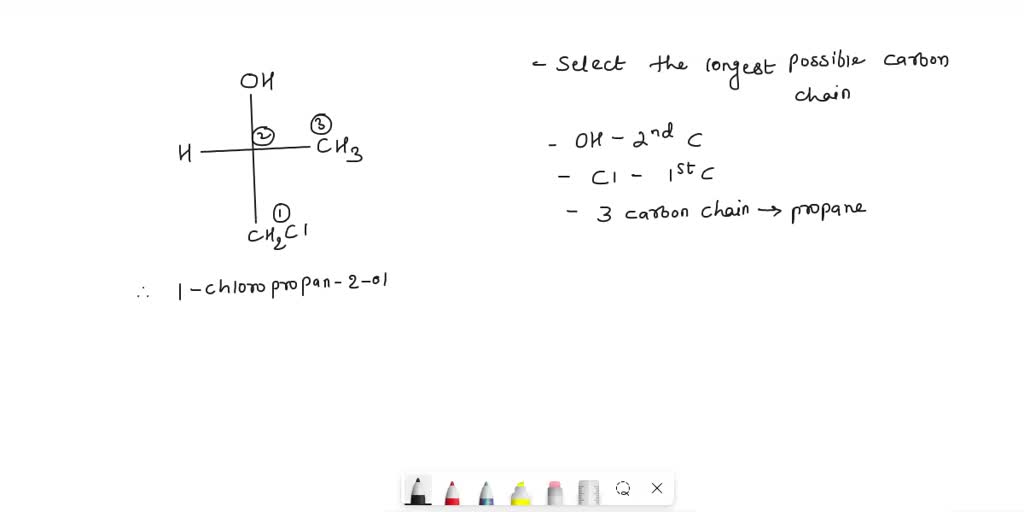 SOLVED: Give the proper IUPAC name for the following molecule shown as Fischer projection: Make ...