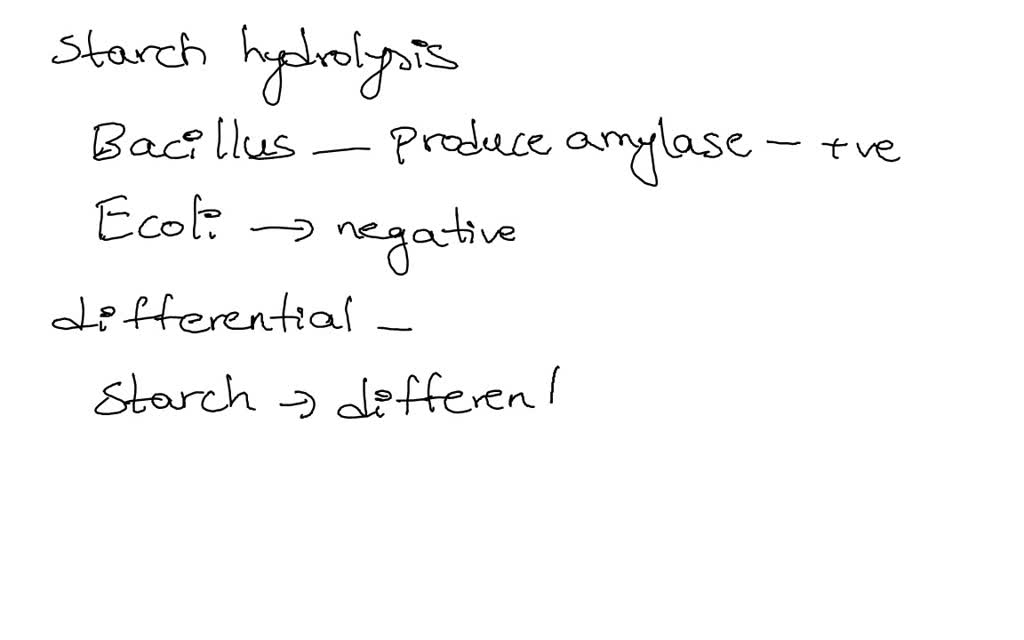 6.05 Using Starch Hydrolysis to Help Differentiate Bacteria: The Data ...