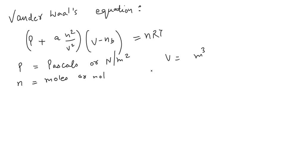 SOLVED: A gas is described by the fundamental relation U=(AS^(3))/(nV ...