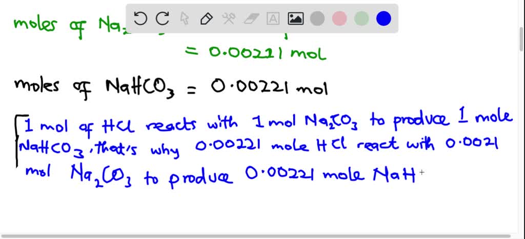SOLVED: A solution contains NaHCO3, Na2CO3, and NaOH, either alone or in a permissible ...