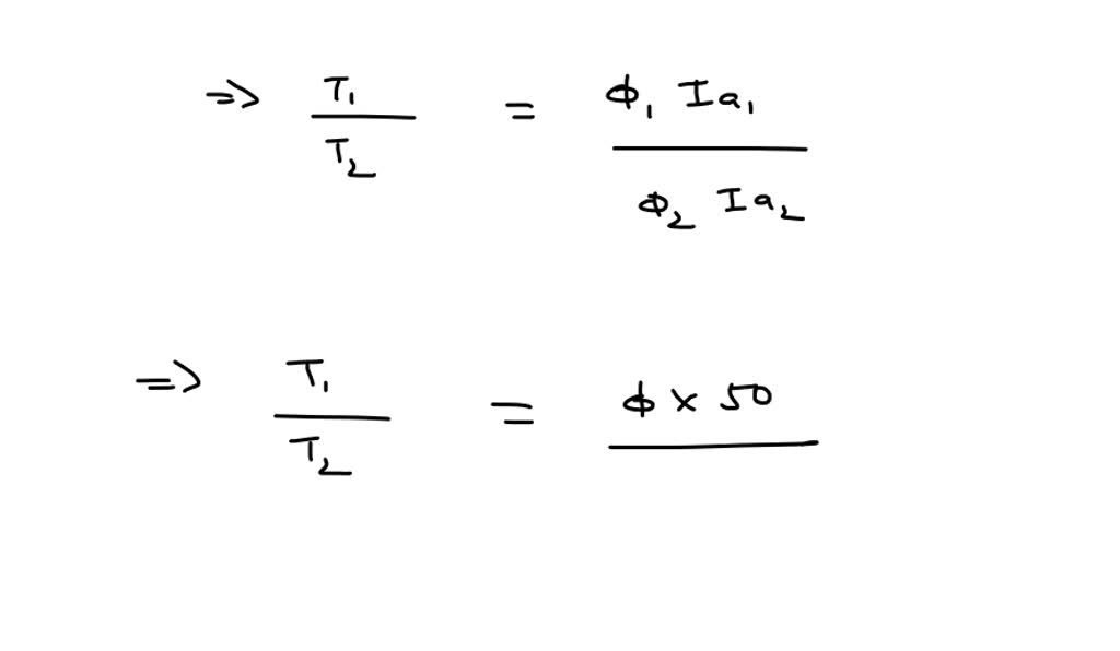 SOLVED: A cumulative compound motor has a varying load upon it which ...