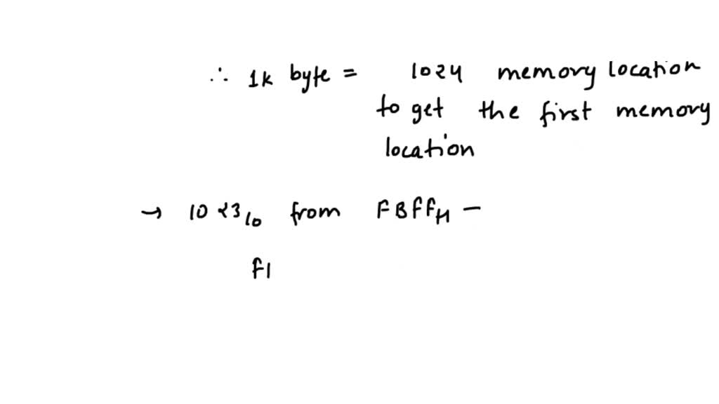 Solved A Block Of Data Is Stored From Memory Location D001h To D005h Copy The Content Of The