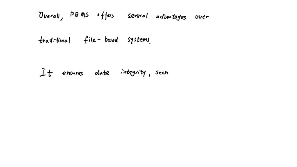 Solved The Key Differences Advantages And Appropriate Use Cases For Relational And Nosql