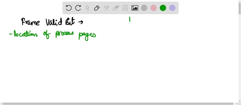 SOLVED: Suppose the process page table contains the entries shown below ...
