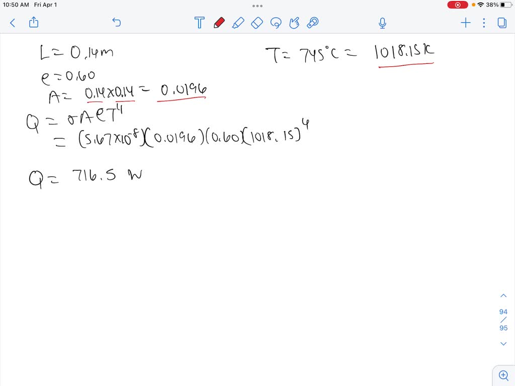 The temperature on the two surfaces of a 30 mm thick steel plate (k=50w ...