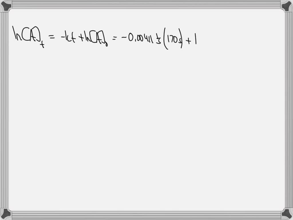 Zeroth Order Reaction