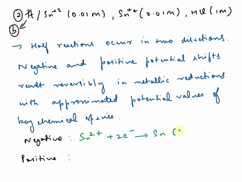 Consider each of the following electrode-solution...