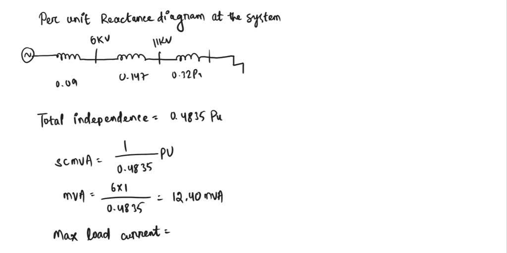 SOLVED: *For the radial distribution network shown in the figure ...
