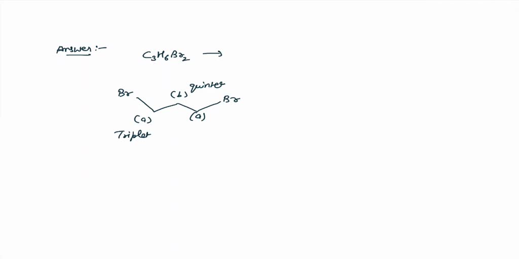 SOLVED: The proton NMR spectrum of a compound is shown below. The ...