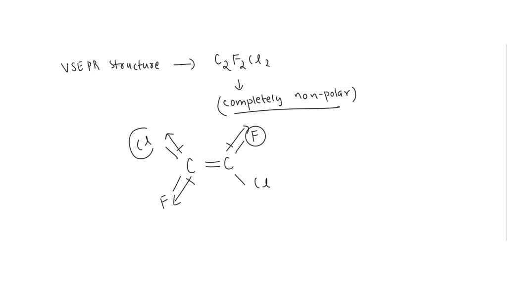 SOLVED: Draw the VSEPR structure of a molecule that has the molecular ...