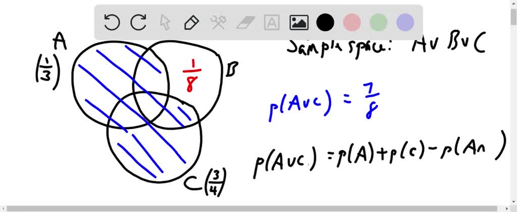 SOLVED: Consider sample space S and three events A, B,C which partition ... SOLVED: Consider sample space S and three events A, B,C which partition ...