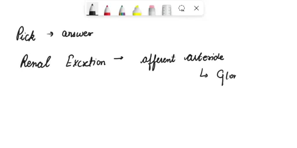 SOLVED: make a concept map of the three stages of urine formation ...