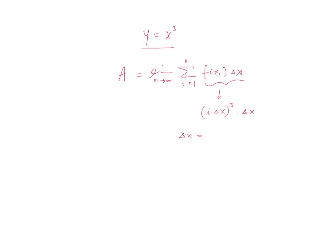 SOLVED: Text: Use the definition given below with right endpoints to express the area under the ...