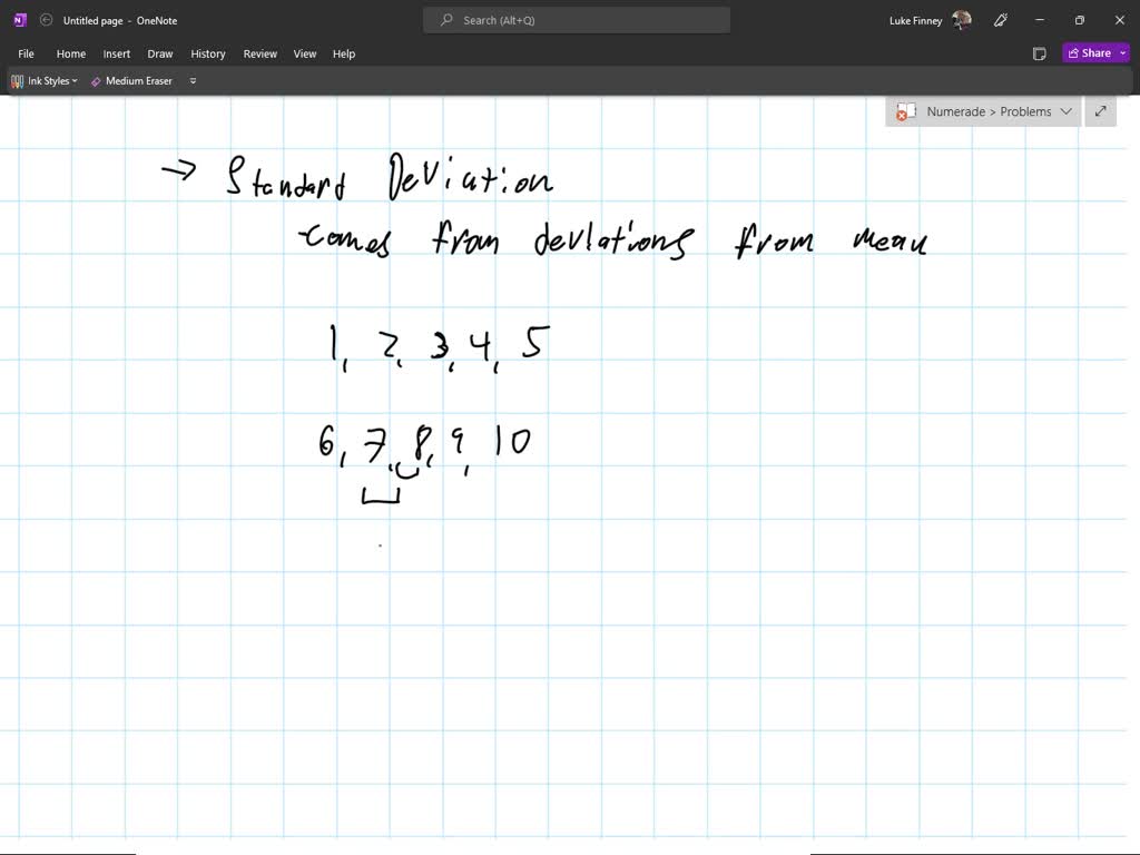 SOLVED: Which of the following data sets has the same standard deviation as the data set with ...