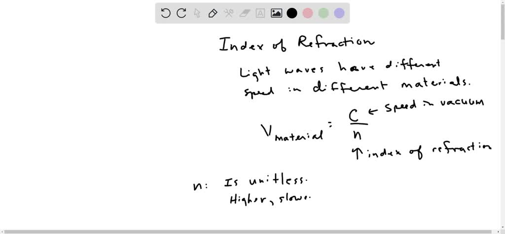 SOLVED: Three materials A, B and C have refractive indices nA, nB and nc respectively and nA> nB ...