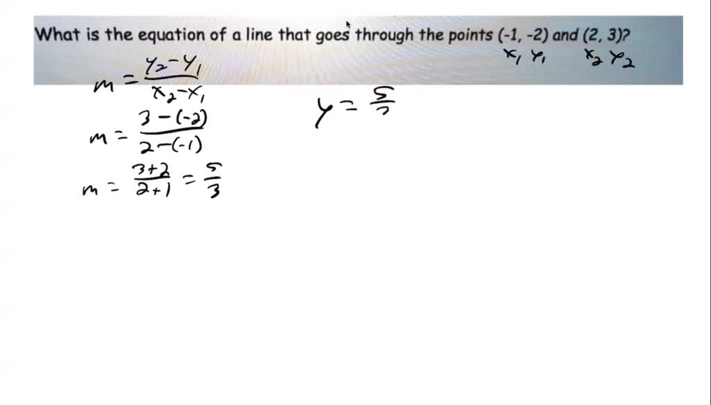 If we draw line of X = 2 and y = 3 what kind of lines do we get?