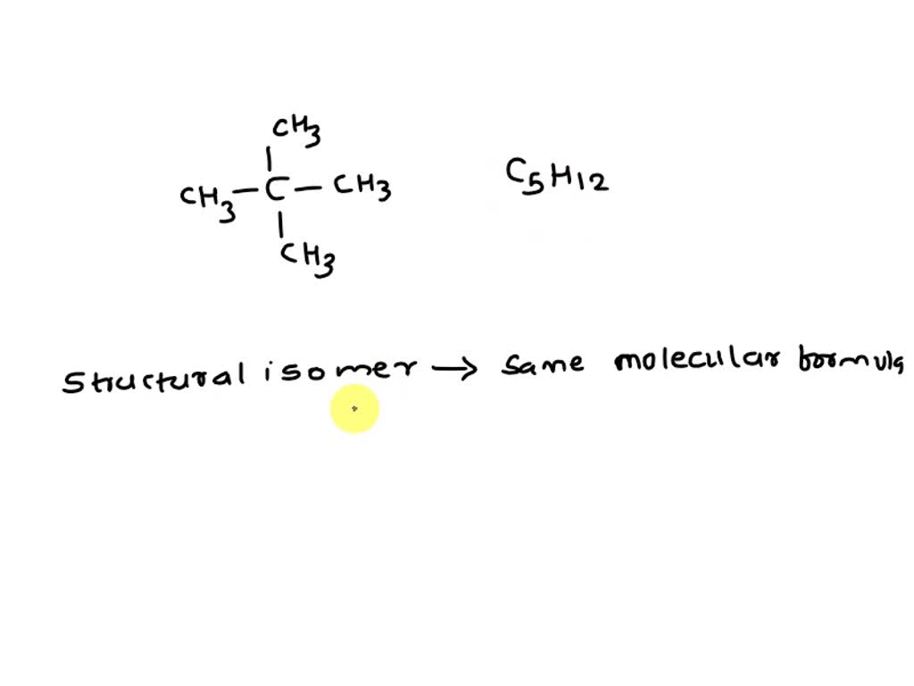 SOLVED: 7. Which compound is a structural isomer of the compound shown ...