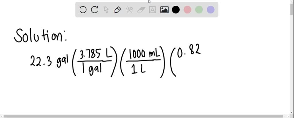 SOLVED: fuel tank holds 22.3 gallons of gasoline. If the density of ...