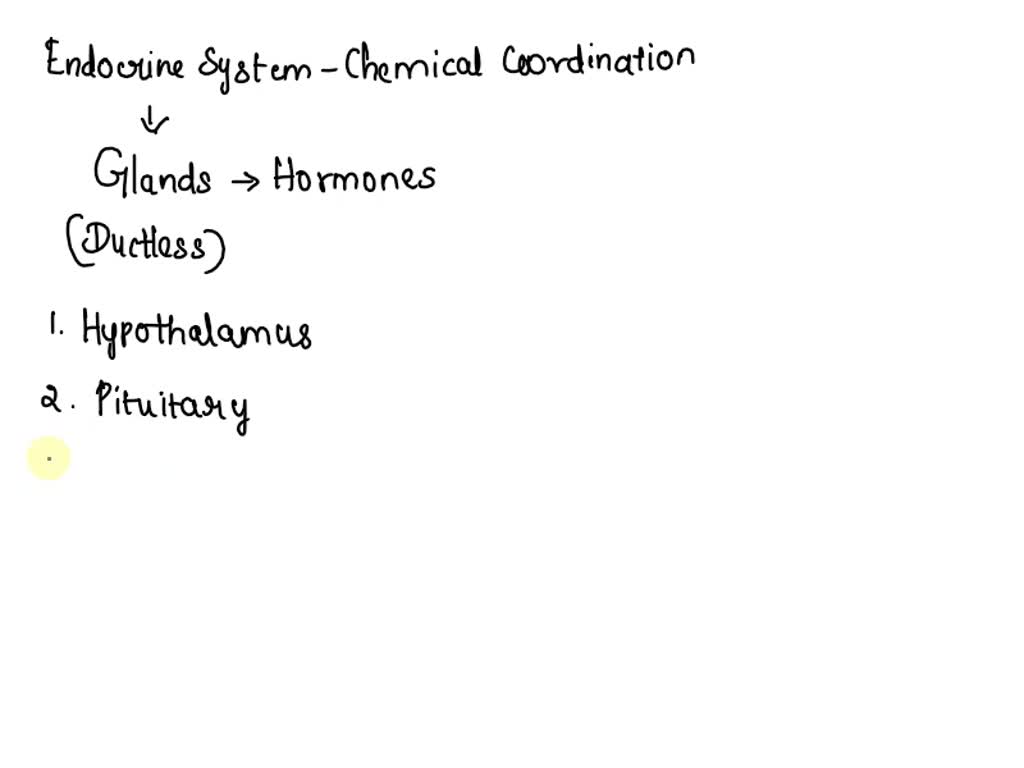 SOLVED: Explain endocrine system and classification of endocrine glands
