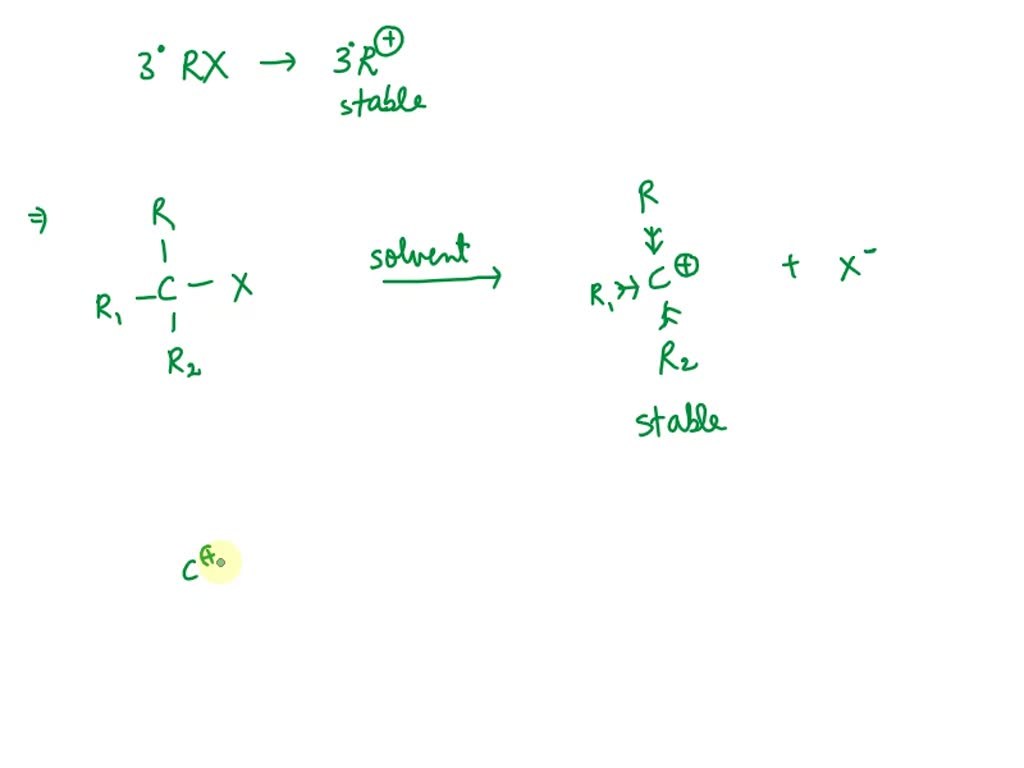 SOLVED: Explain the mechanistic steps of Nucleophilic substitution reactions, SN1 and SN2 by ...