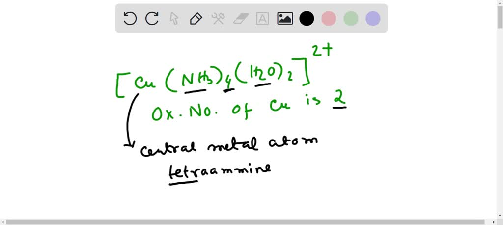 SOLVED: for the complex ion Cu(NH3)4^2+ and Cu3(PO4)2 what is the ...