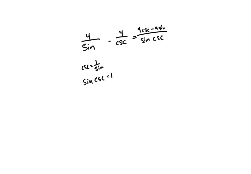 SOLVED: Venfy the identty algebraically- Use the table feature of graphing utility check vour ...