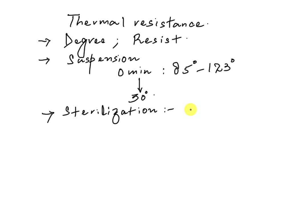 SOLVED: The following data were obtained for thermal resistance of ...
