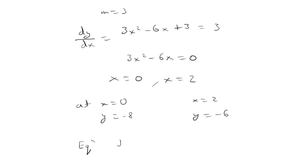SOLVED: Find equations for two lines that are both tangent to the curve ... SOLVED: Find equations for two lines that are both tangent to the curve ...