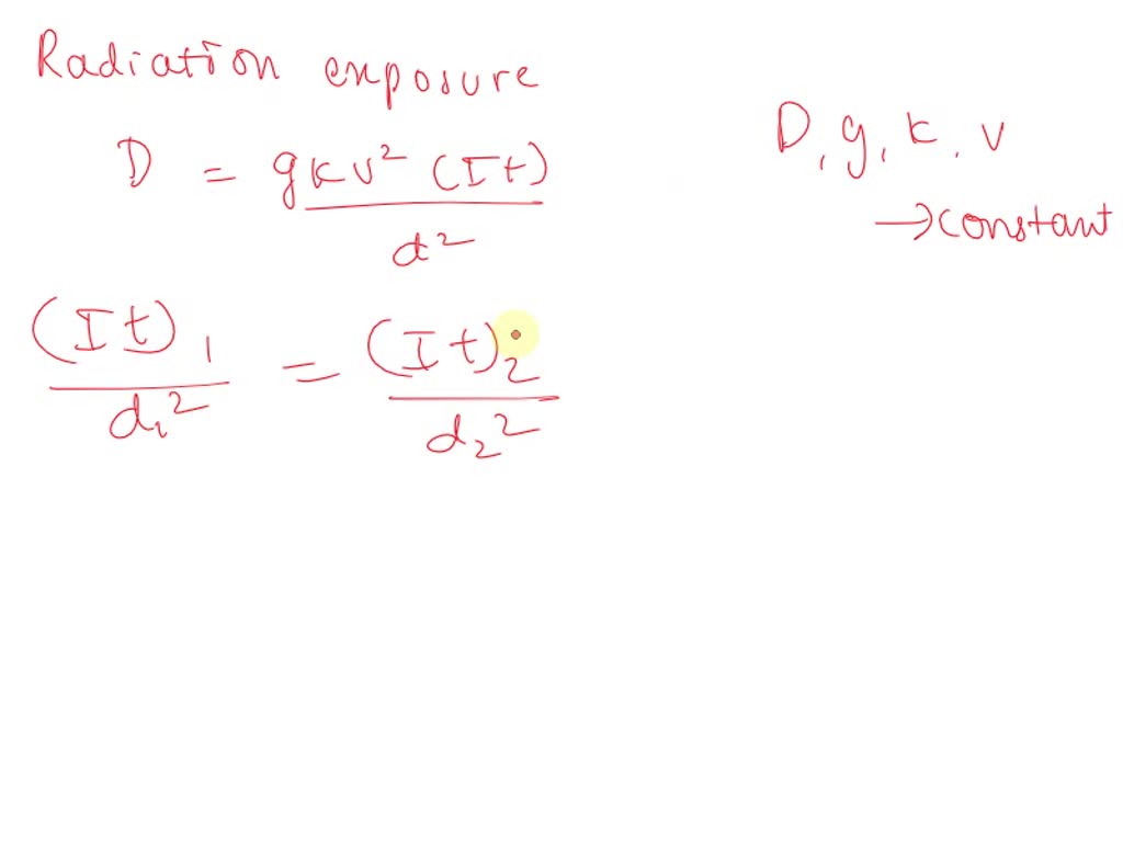 SOLVED: A procedure is done at 70 inches at 8.5 mAs and results in a ...