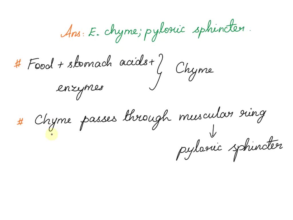 SOLVED: 34 Feces form in the Multiple Choice lower esophageal sphincter ...