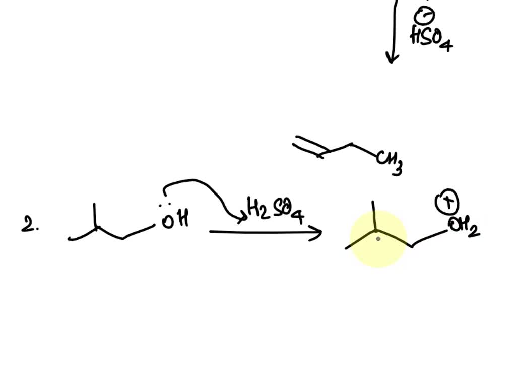 SOLVED: Background: Consider the reaction of 2-butanol with a catalytic amount of sulfuric acid ...