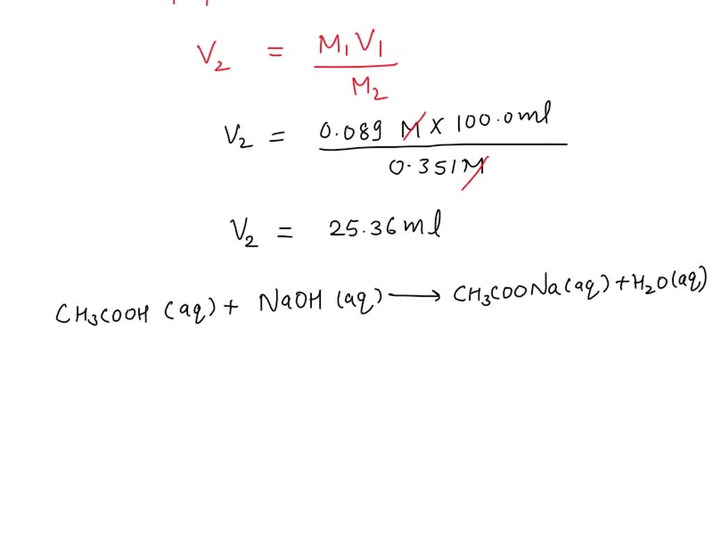 SOLVED: a 25.00 mL sample of 0.200 M acetic acid (Ka=1.8x10^-5) is titrated with 0.100 M NaOH ...