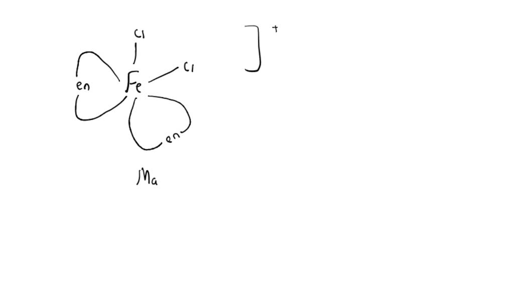 SOLVED: For the complex ion [Fe(en)2Cl2]+ write the hybridization type ...