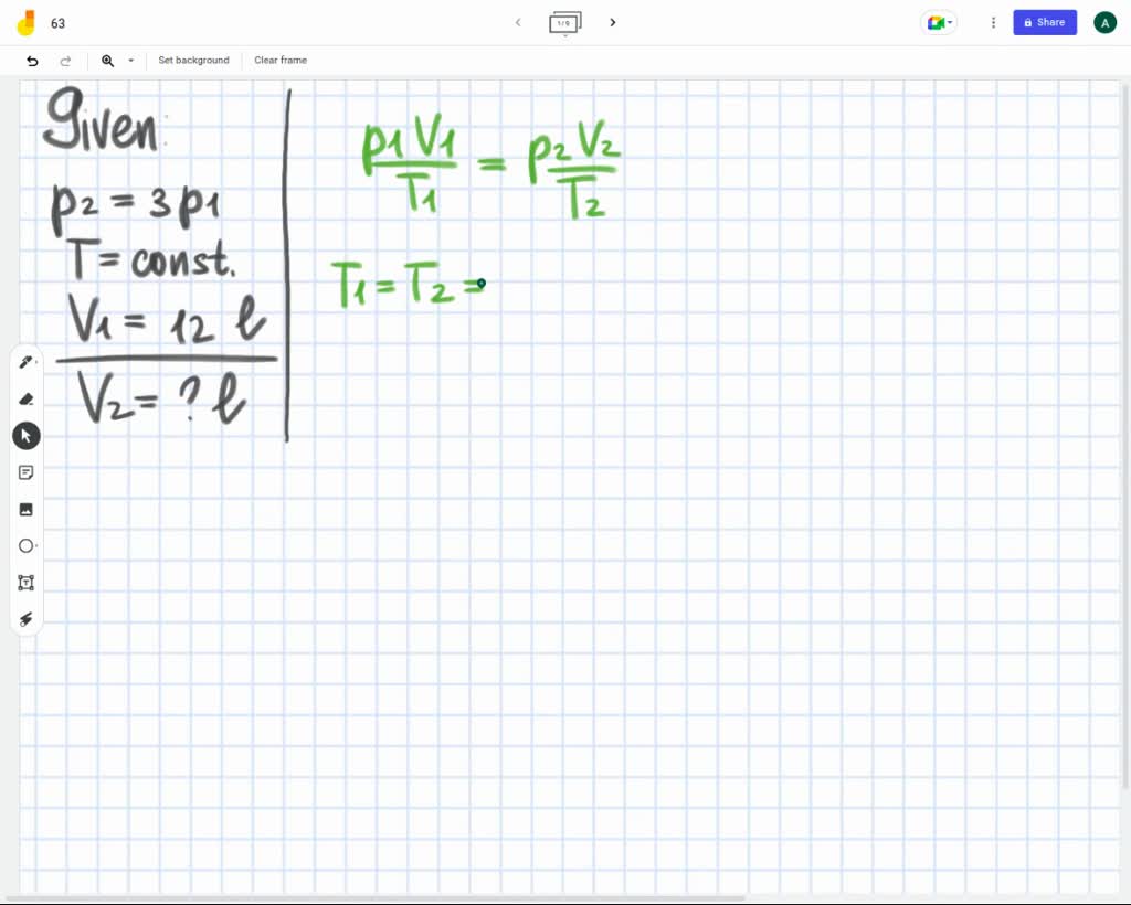 A sample of the inert gas krypton has its pressure tripled while its ...