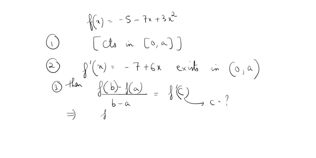 Solved Find The Smallest Integer A Such That The Intermediate Value 5193