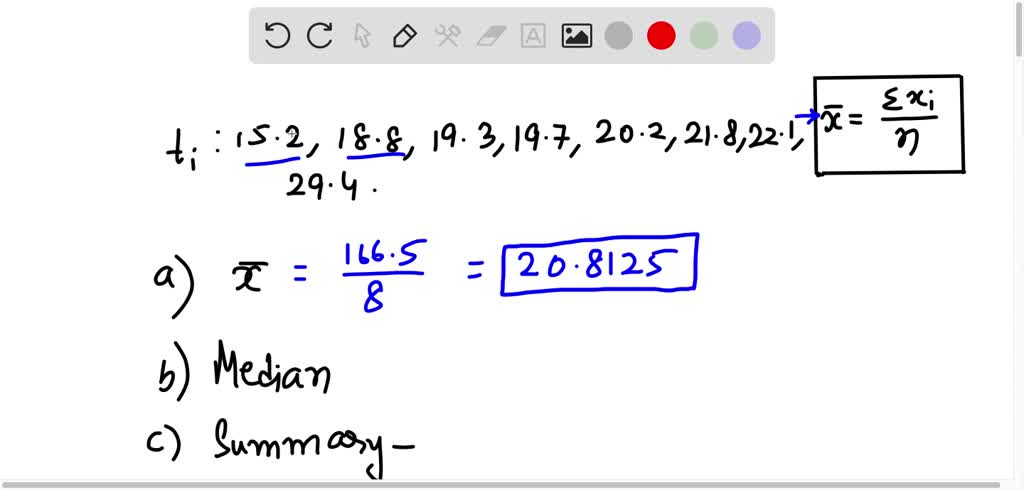 SOLVED: You recorded the time in seconds it took for 8 participants to ...