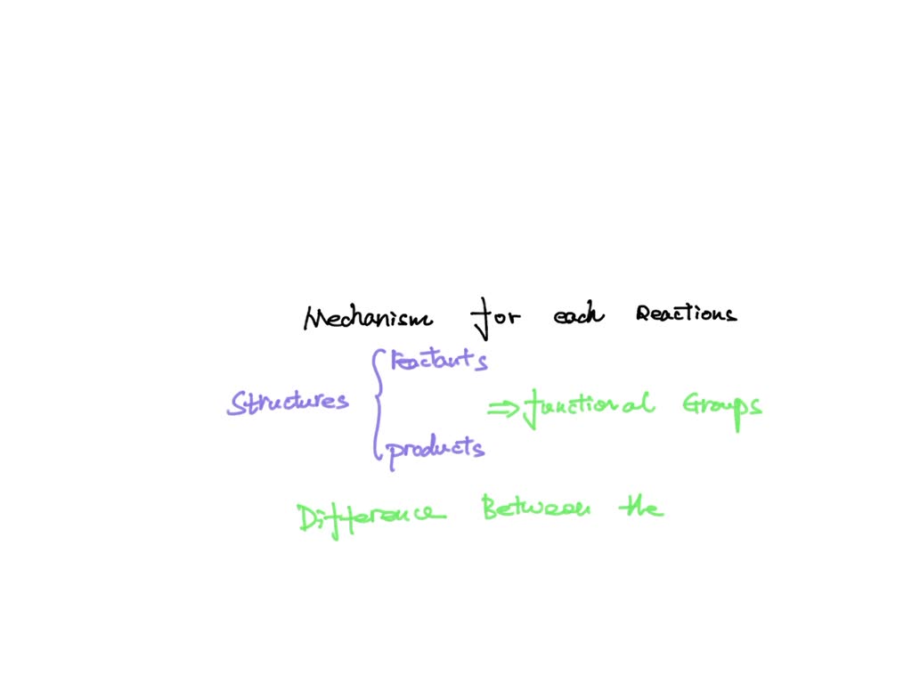 SOLVED: Draw a stepwise mechanism for each reaction SOLVED: Draw a stepwise mechanism for each reaction