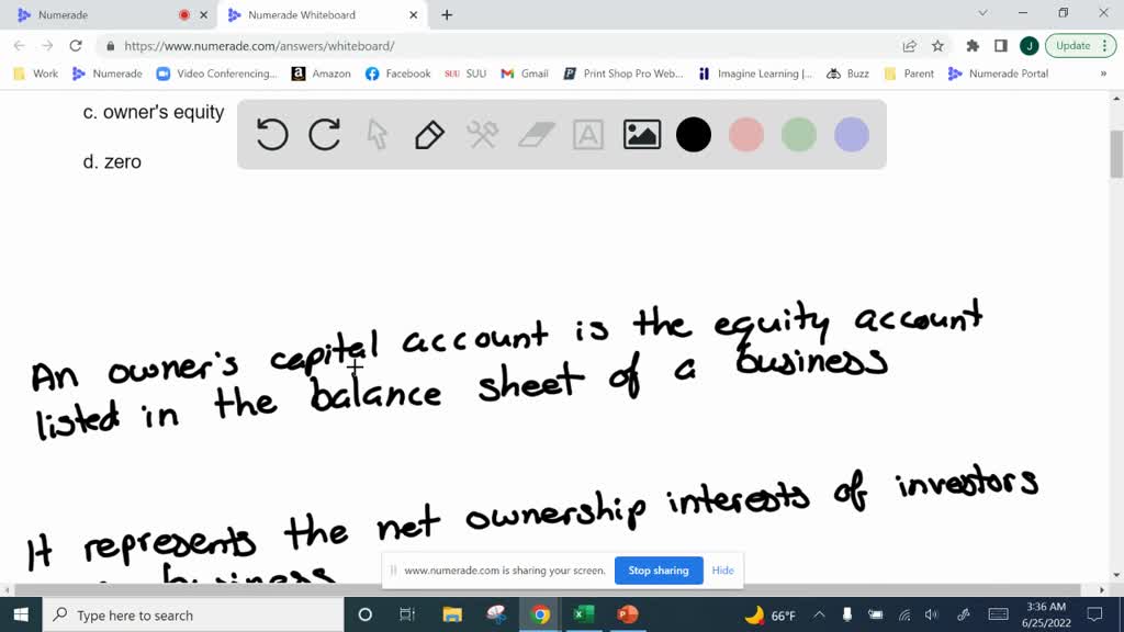 SOLVED: After posting the first closing entry to the owner's capital ...