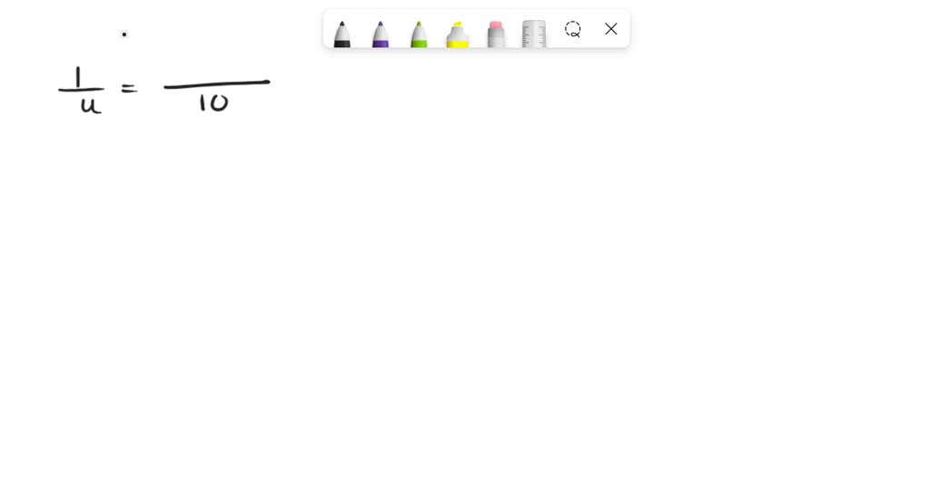 SOLVED: An image is formed 5cm behind a convex mirror of focal length 10cm . At what distance is ...