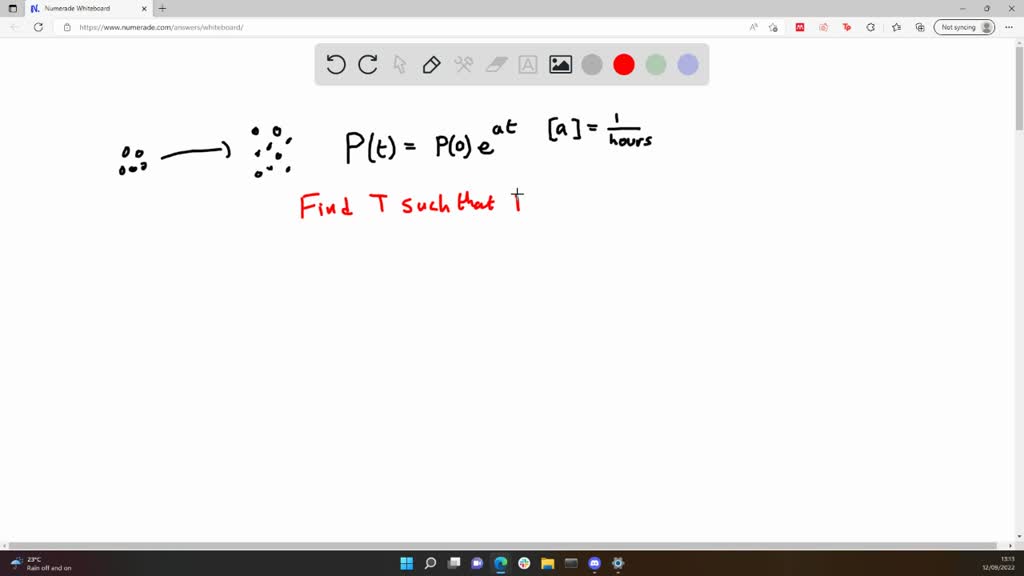 The number of bacteria in a certain population increases according to a ...