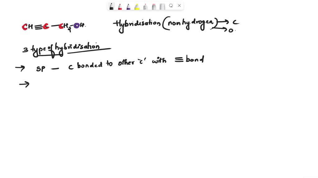 SOLVED: Assign the hybridization and geometry for each non-hydrogen ...